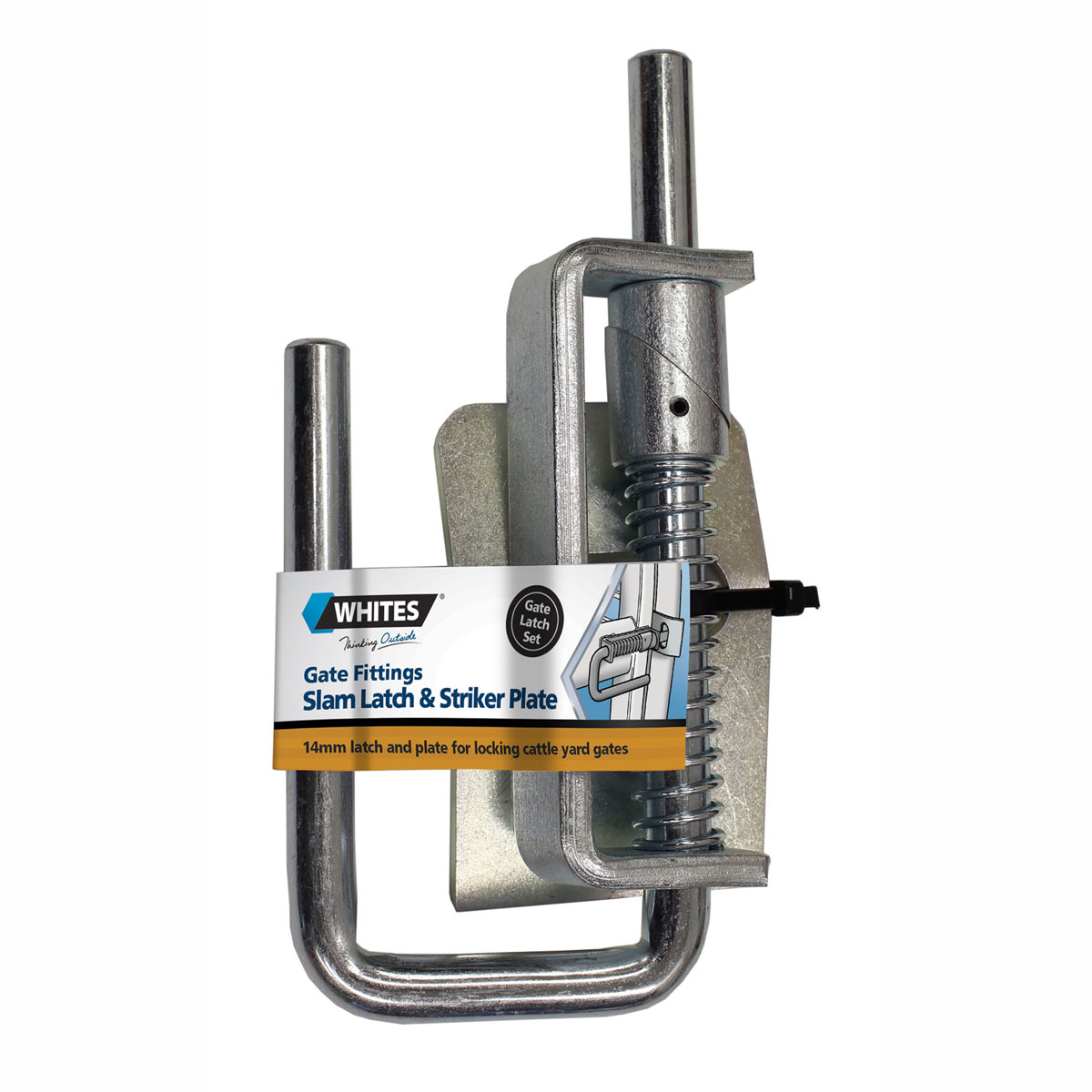 Gates & Fittings: Slam Latch & Striker Plate