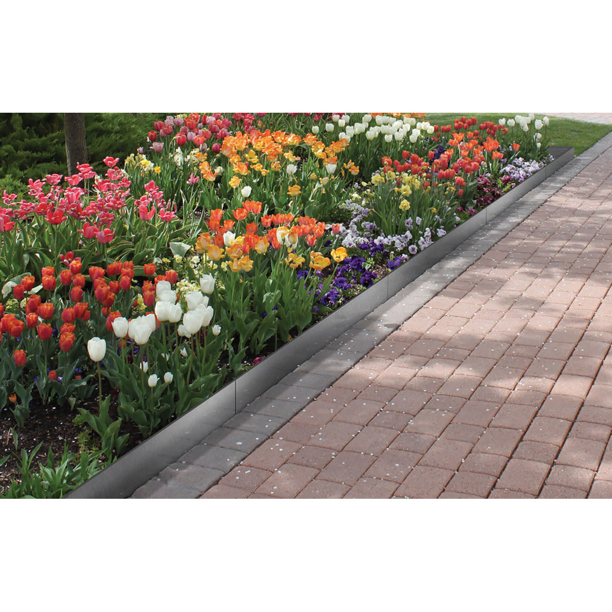 Edging Panels: Interlocking Steel Edging Strip