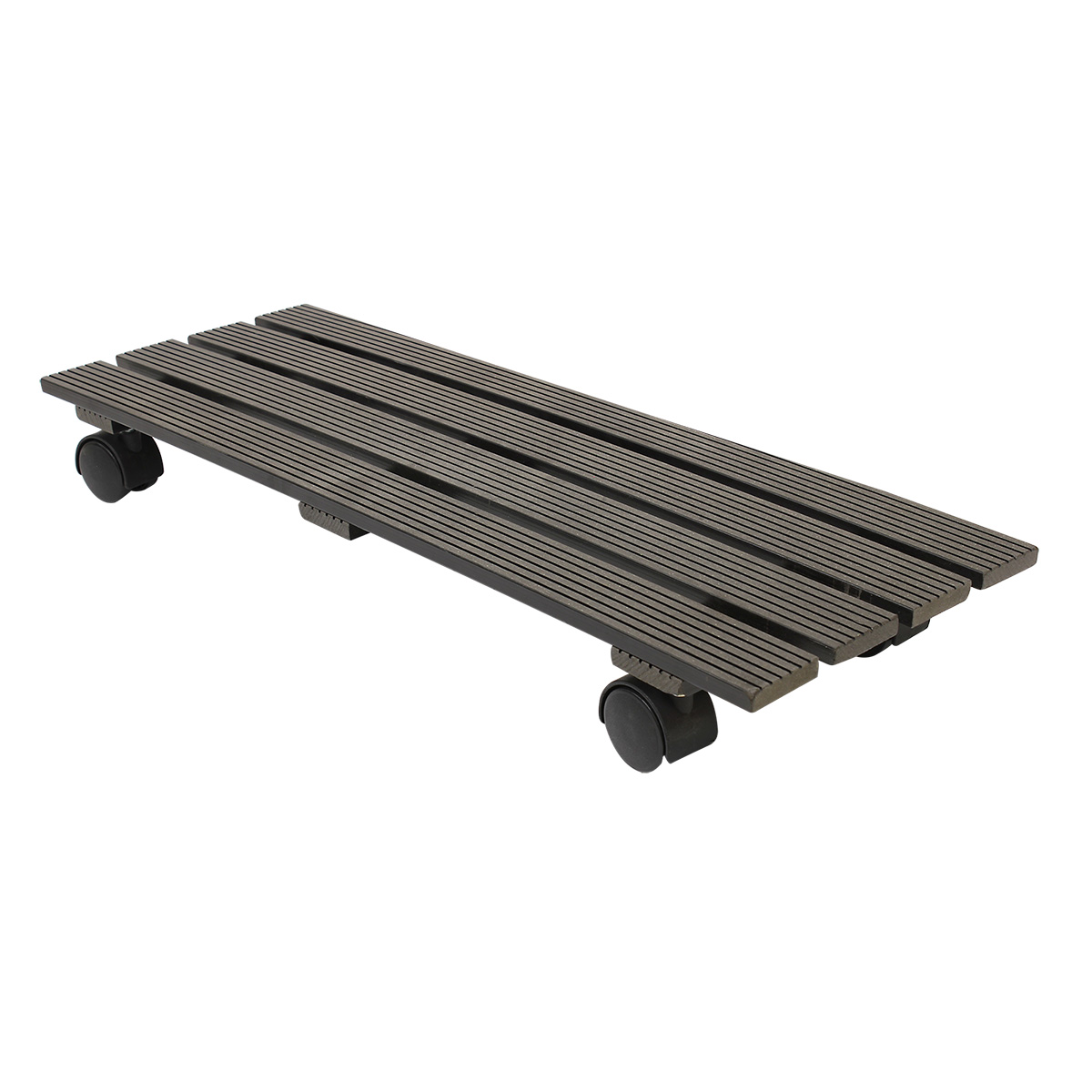 Plant Stands: Wood-Poly Composite Rectangle Pot Trolley